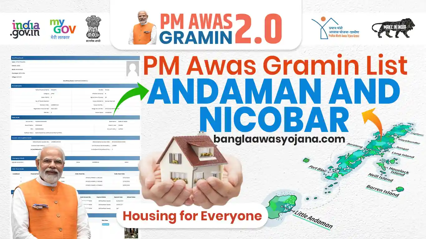 PM Awas Gramin List Andaman and Nicobar 2026: Andaman and Nicobar PM ...