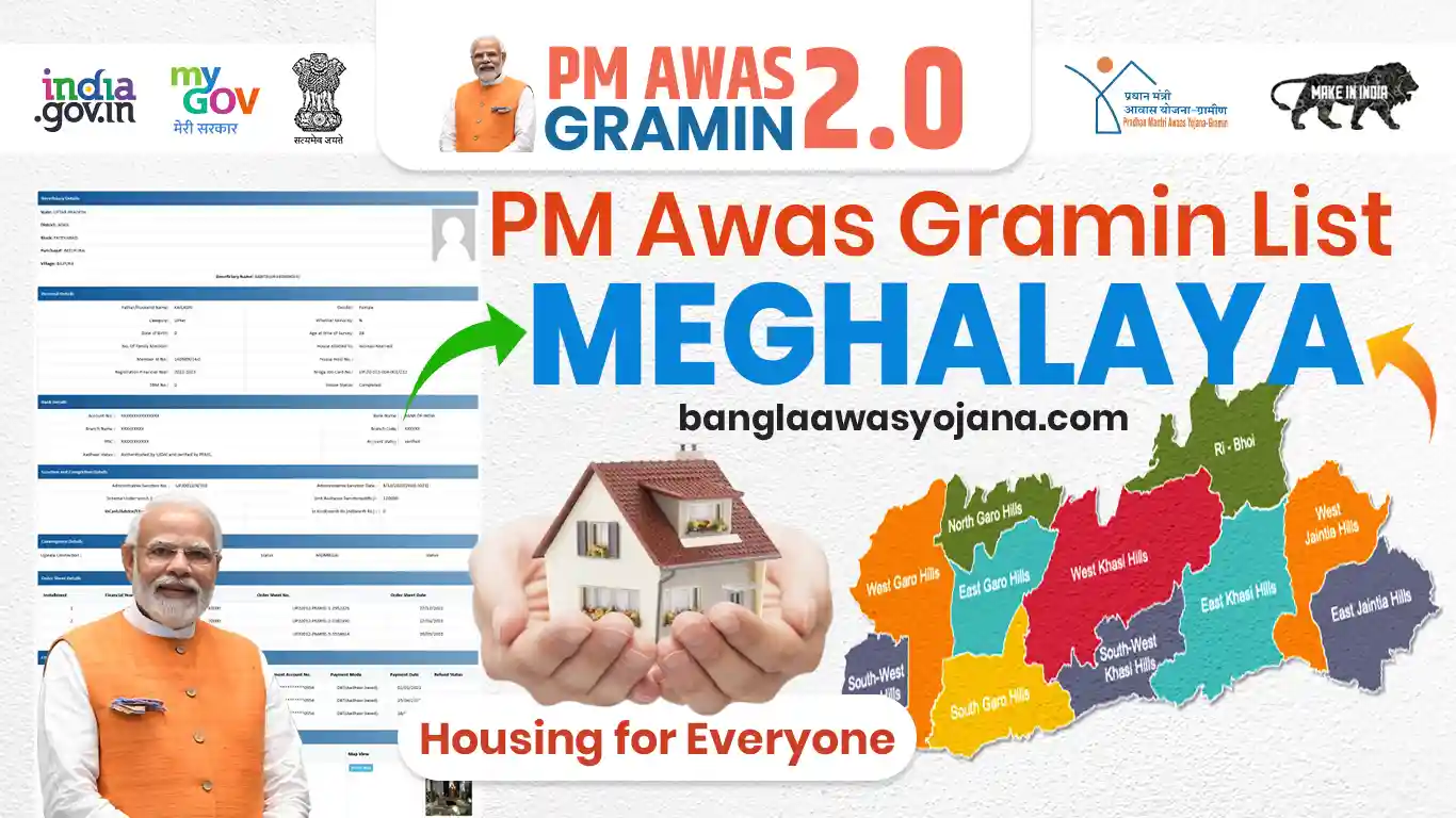 2026 Meghalaya PM Awas Gramin Survey List