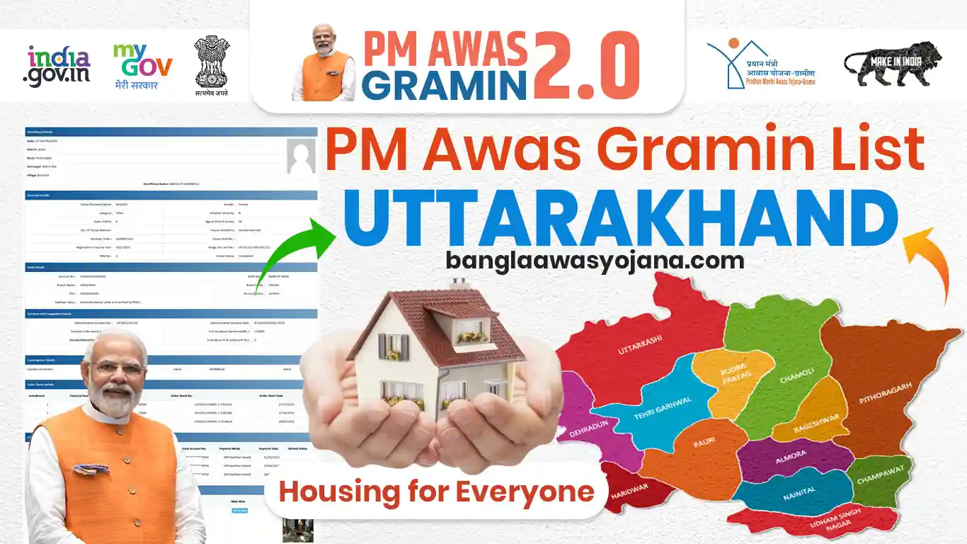 2026 Uttarakhand PM Awas Gramin Survey List